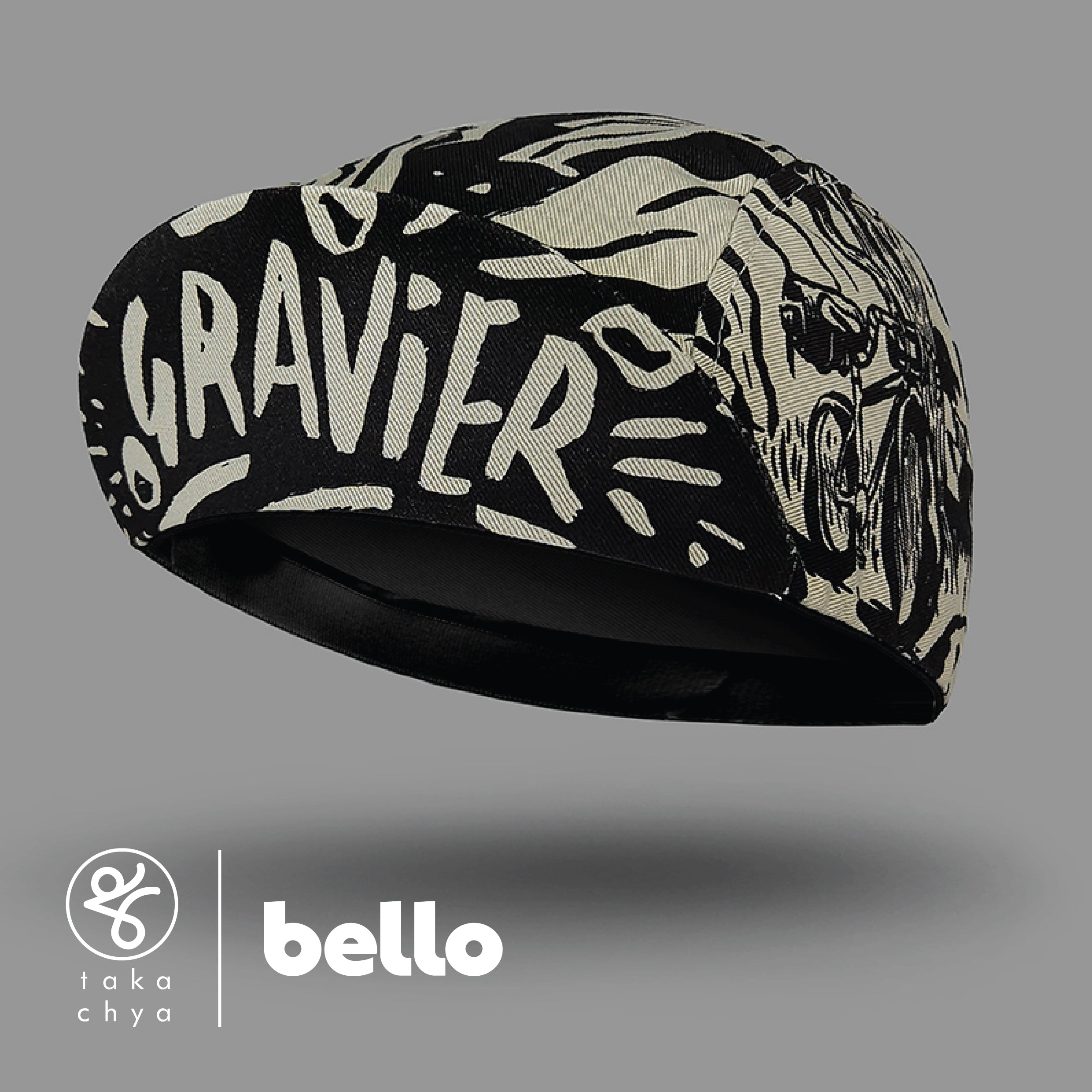 Gravier Bello Cycling Cap – takachya.cc
