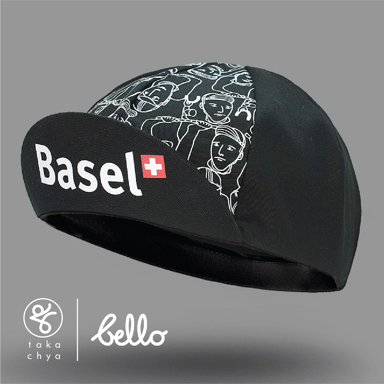 Basel - Bello Cyclist Designer Collaboration Cycling Cap – takachya.cc